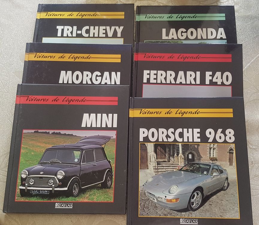 LOT DE 10 JOLIE LIVRE SUR LES VOITURES DE COLLECTION | Kaufen auf Ricardo