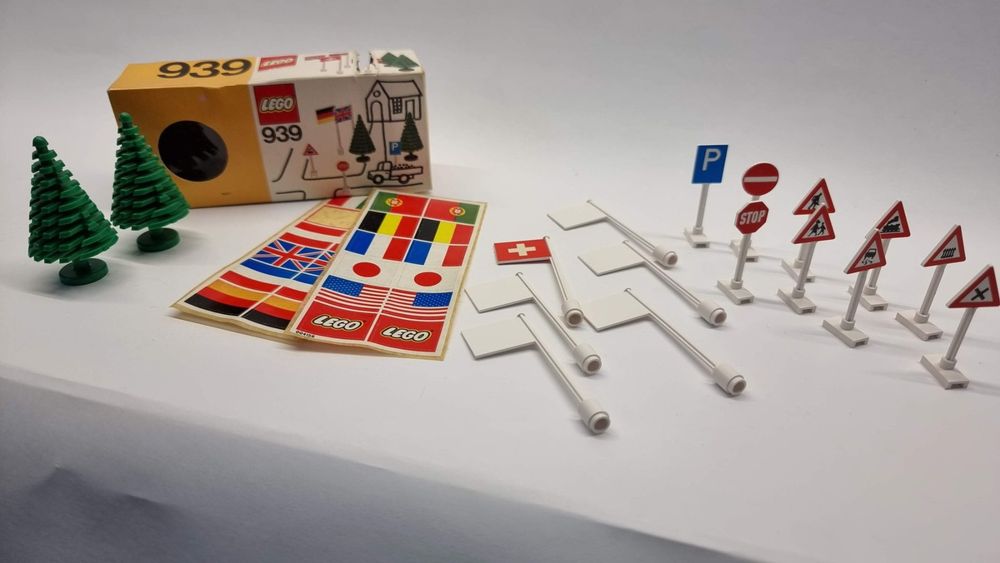 LEGO Vintage aus den 70er Jahren, 939 Schilder und Fahnen (Gebraucht ...