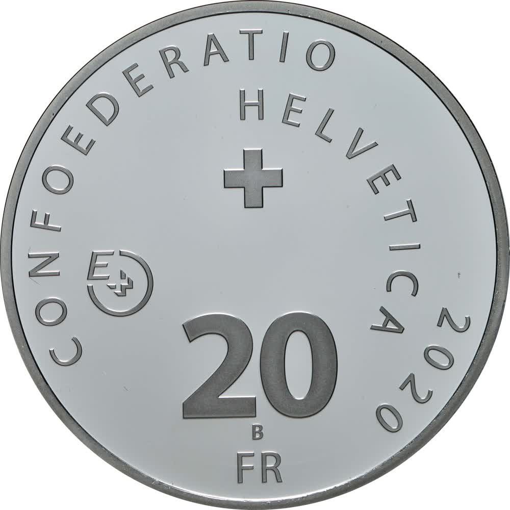 Probeprägung «zu ehren Roger Federer 2020» **RAR** (Neu und ...