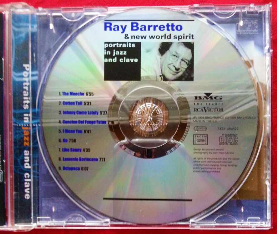 CD Ray Barretto – Portraits in Jazz and clave, 1999 (Gebraucht) in ...