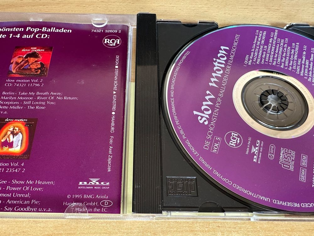 Various – Slow Motion, Volume 5: Die schönsten Pop-Balladen (Gebraucht ...