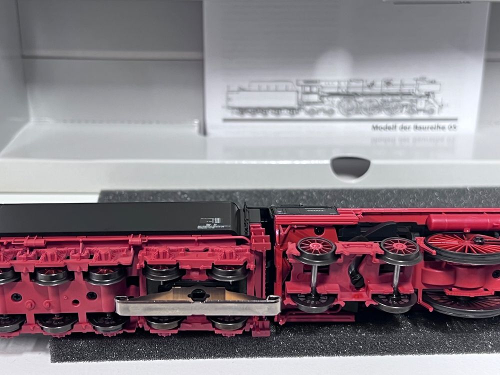 Märklin 39050 H0 AC Dampflok BR 05 DB, mfx, Sound, SoftDrive (Neu ...