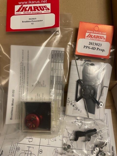 PPS-4D Set mit BI-Motor (IKARUS) (Neu und originalverpackt) in ...