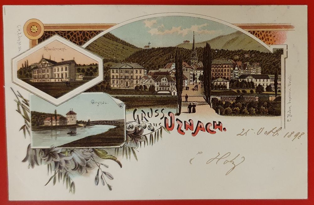 Gruss aus Uznach 1898 (Gebraucht) in Kreuzlingen für CHF 28 – mit ...