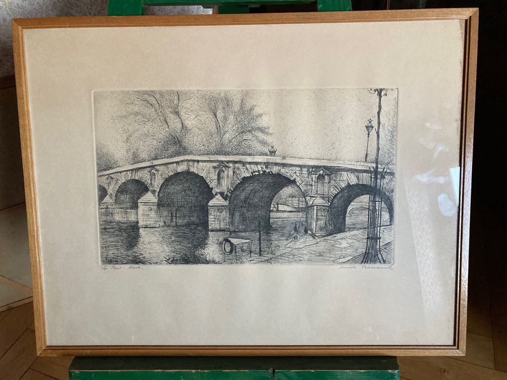 Aurèle Barraud, le pont Marie . (Gebraucht) in La Chaux-de-Fonds für CHF 90 – mit Lieferung auf ...