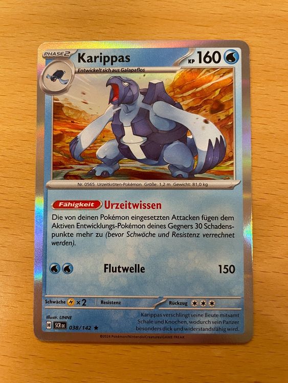 Pokemon Karippas Holo (Versand gratis) (Nuovo (secondo la descrizione ...