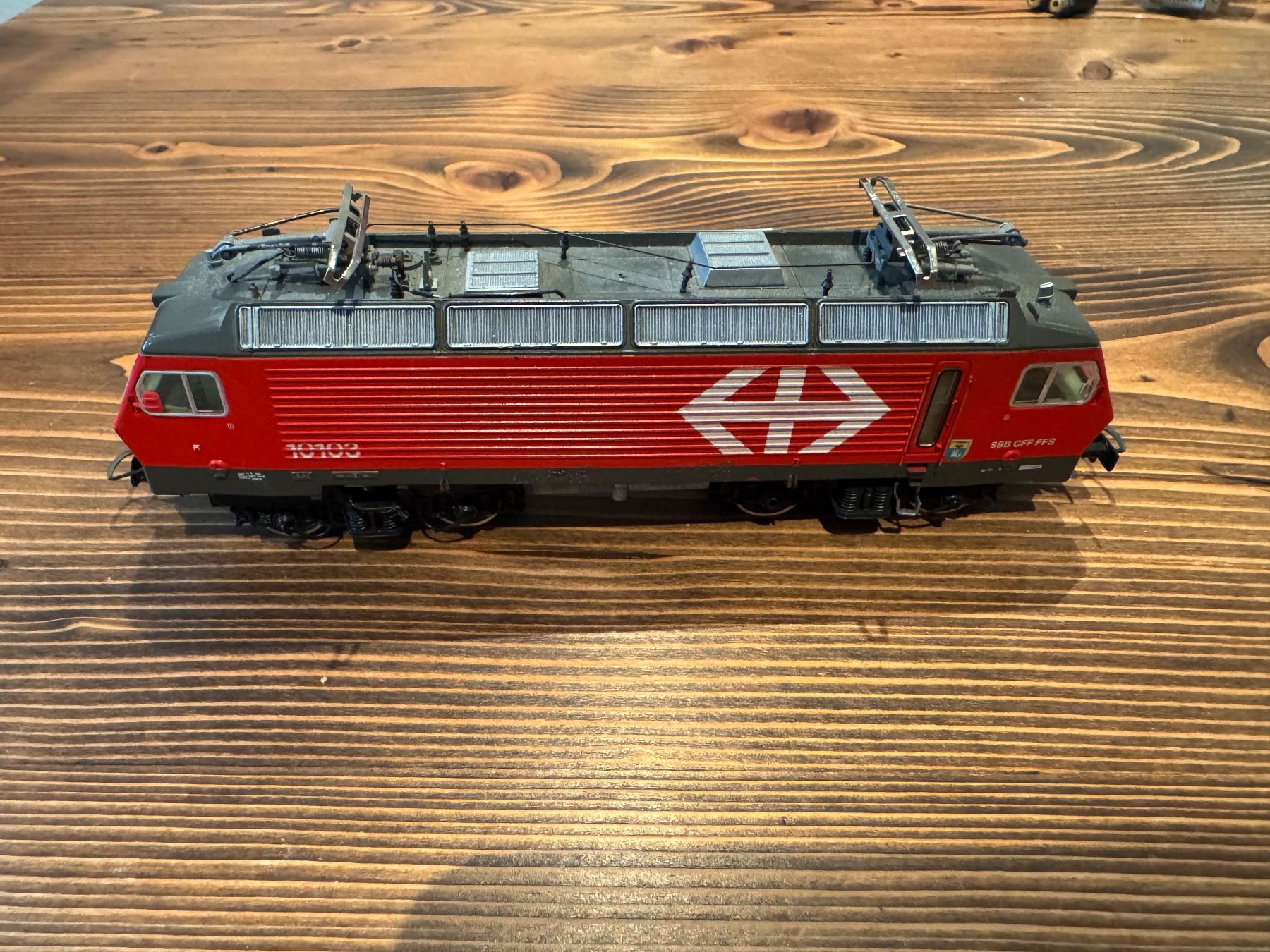 SBB Re 4/4 IV 10103 Roco HO DC analog ungetestet (D'occasion) à ...