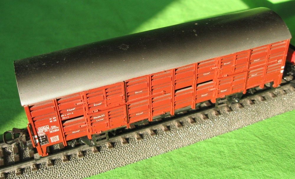 DB Viehtransport Verschlagwagen Märklin 4629 ok -1 Puffer (Gebraucht) in Winterthur für CHF 13 ...