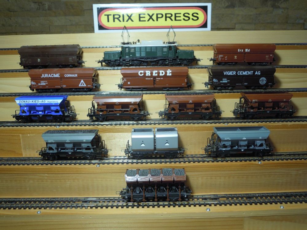 TRIX EXPRESS Zugset E-Lok E 94 Coco TE 2230 + 13 Kohlenwagen | Kaufen ...