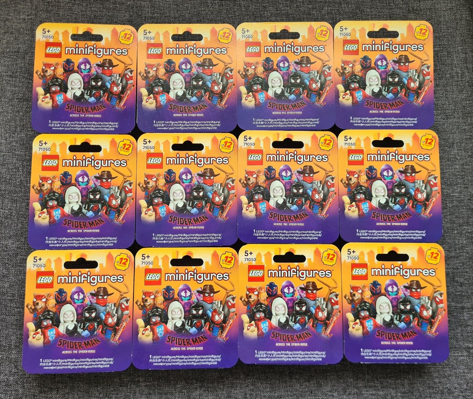 Lego 71050 Spider-Man Minifiguren Komplettset 12stk. Neu (Neu und ...