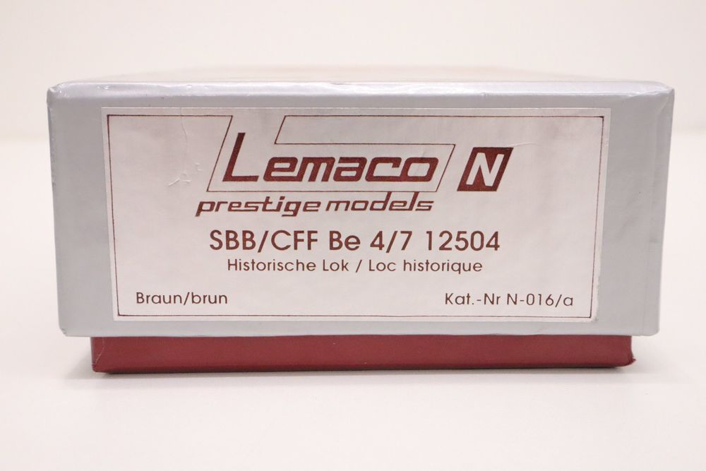Lemaco N-016/a SBB Be 4/7 12504, Nr.18 von 80, Analog N (Defekt) in ...