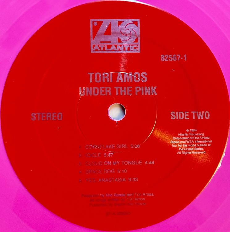 Tori Amos - Under The Pink, LP Pink Vinyl ungespielt US Vers (Neu ...