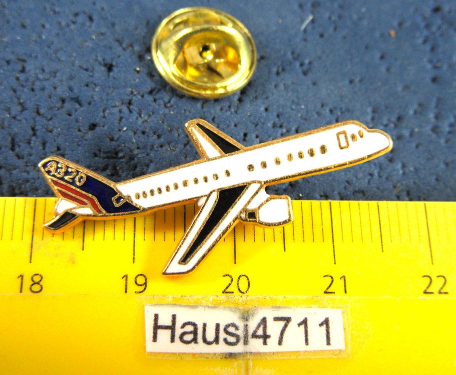 AIRBUS A320 FLUGZEUG JET PIN ENAMEL GOLDIG (Gebraucht) in Ettingen für CHF 4.95 – mit Lieferung ...