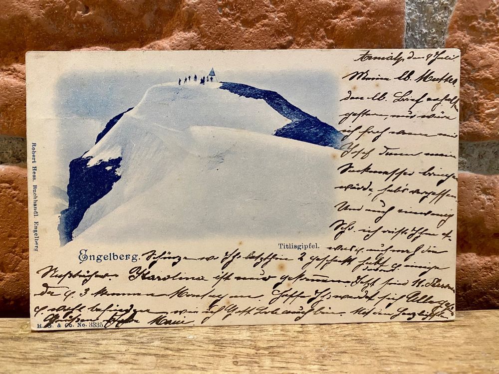 1902 - Antike AK Engelberg - Titlisgipfel - Belebt (D'occasion) à Root pour CHF 1 – avec ...