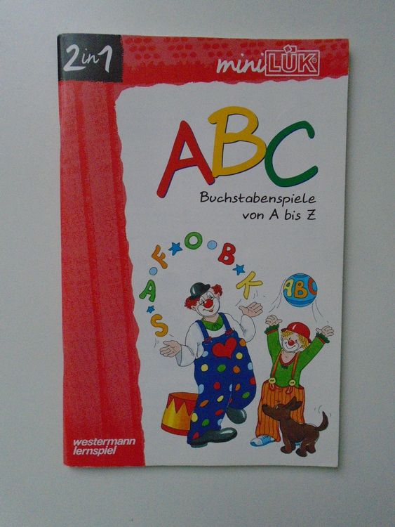 Mini Lük * BUCHSTABEN A-Z * Doppelheft ab 5 Jahren (Gebraucht) in ...
