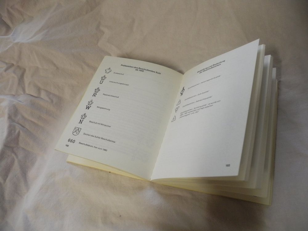 MILITÄR WAFFEN BESCHUSSZEICHEN PRÜFMARKEN BUCH | Kaufen auf Ricardo