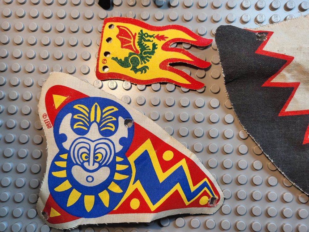 Wimpel, Flaggen, Wappen, Banner,Flügel, Lego Castle, Western | Acheter ...