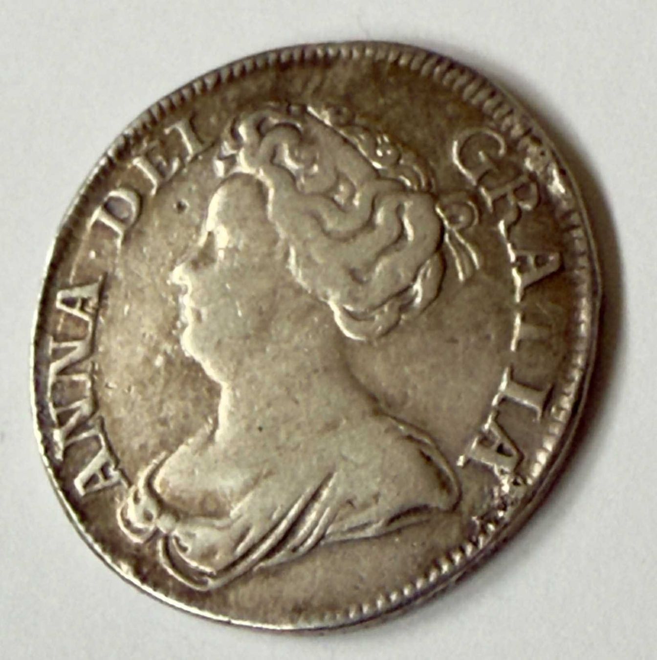 UK 1 Shilling 1711 - Anne 3rd bust RARE (Gebraucht) in Zürich für CHF ...