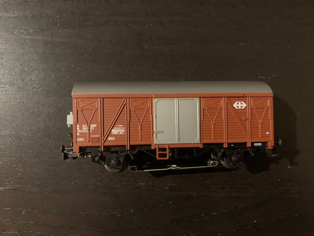 Märklin HO 84411 Wagon CFF SBB avec feu de fin de convoi (Neuf (Voir ...