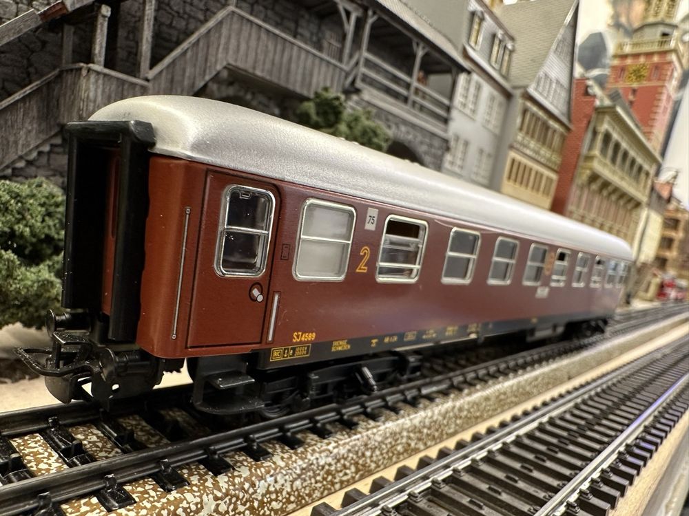 Märklin 40301-04 SJ Personenwagen (Neu und originalverpackt) in ...