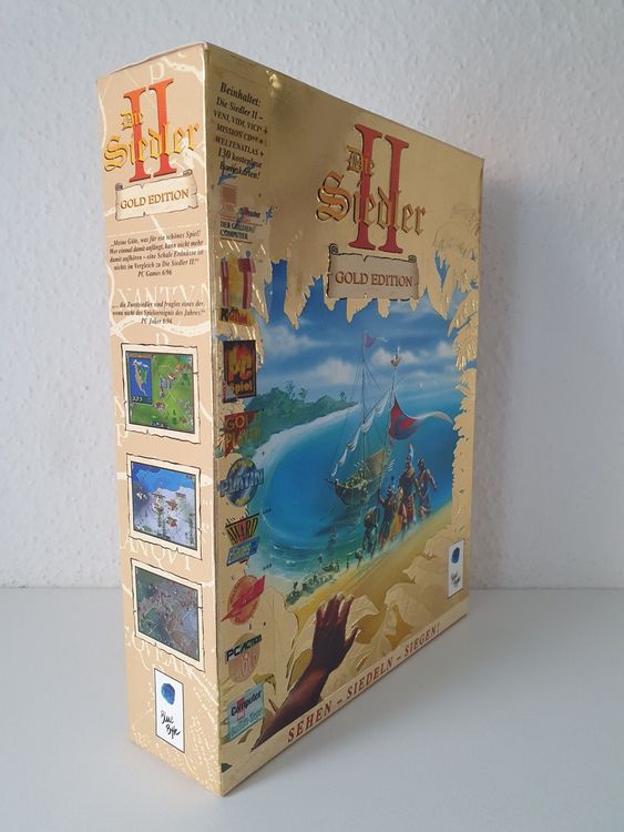 PC Game Die Siedler II Gold Edition (1996) Big Box (Gebraucht) in Greifensee für CHF 60 – mit ...