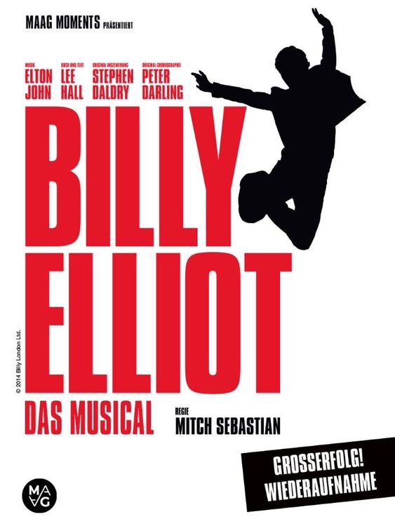 Billy Elliot - Das Musical, Zürich, 2 Tickets, Sitzplatz (Neu und ...