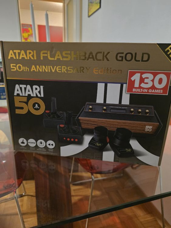 Atari Flashback Gold 50th Anniv. Edition - 130 Jeux! (Neuf avec ...