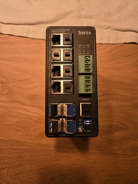 Barox Switch Typ RY-804GBTME (Gebraucht) in Pfeffingen für CHF 350 ...