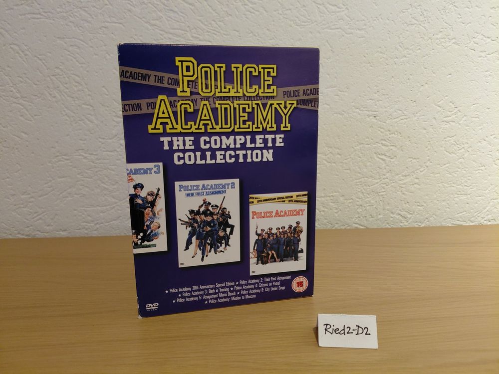 DVD Police Academy 1-7 The Complete Collection USA NTSC (Gebraucht) in ...