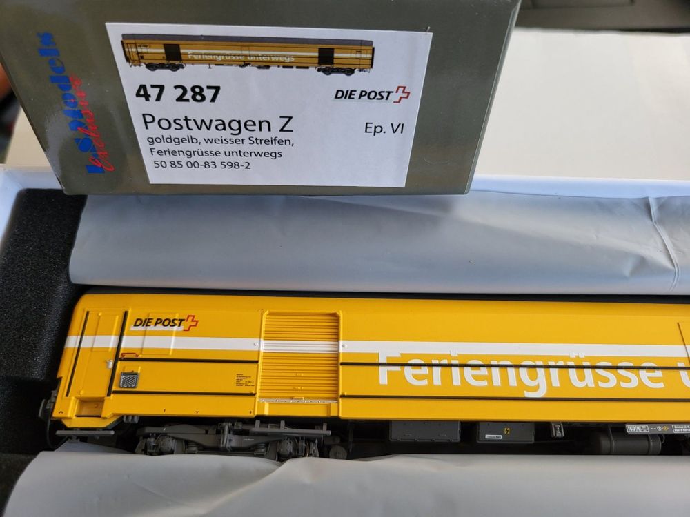 Ls Models 47287 Postwagen Z SBB CFF FFS | Kaufen auf Ricardo