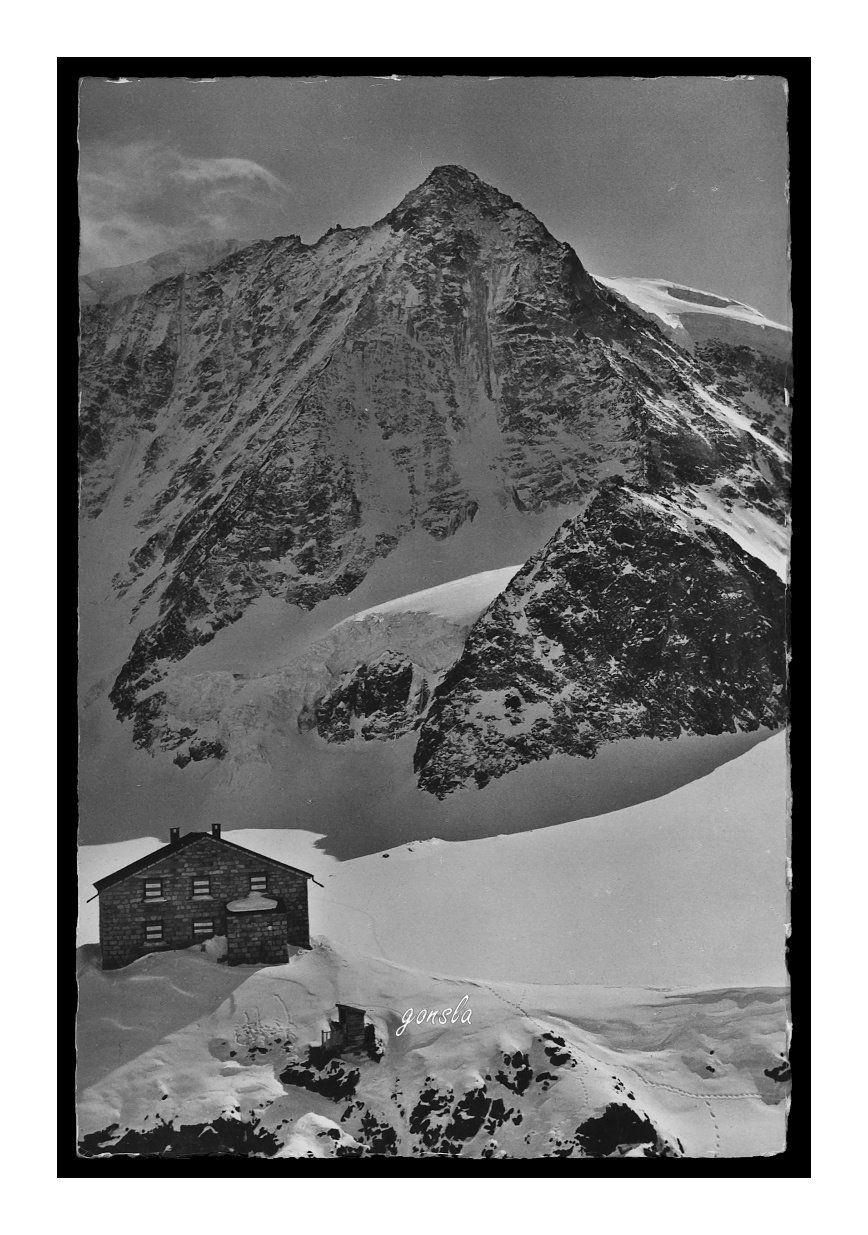 LA CABANE DES DIX - 1946 "+ Mont-Blanc de Cheilon" E. Gyger (D'occasion ...