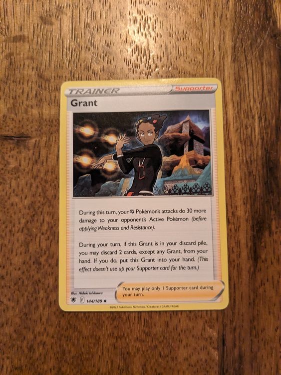 Pokémon Karte Trainer Grant - 2022 | Kaufen auf Ricardo