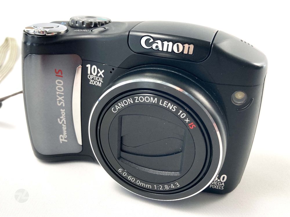 Canon PowerShot SX100 IS Digital 8MP 10x Zoom Kamera + SD (Gebraucht ...