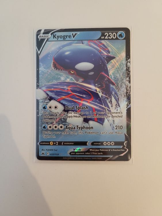 Kyogre V EN (Gebraucht) in Zürich für CHF 1 – mit Lieferung auf Ricardo ...