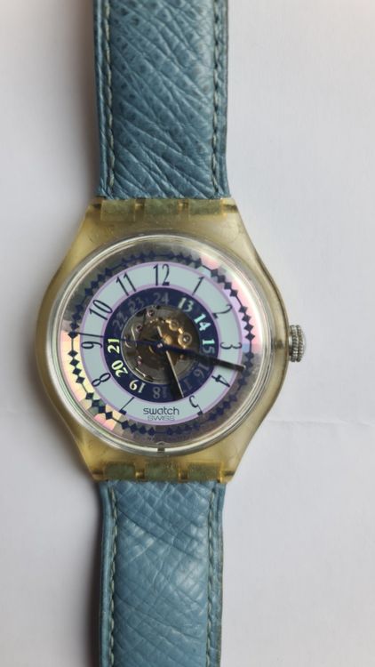 Swatch Automatic, 1991, blau (Gebraucht) in Zürich für CHF 9 – mit ...