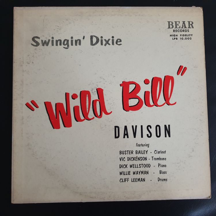 WILD BILL DAVISON "SWINGIN' DIXIE" LP 1962 (Gebraucht) in Engelberg für ...