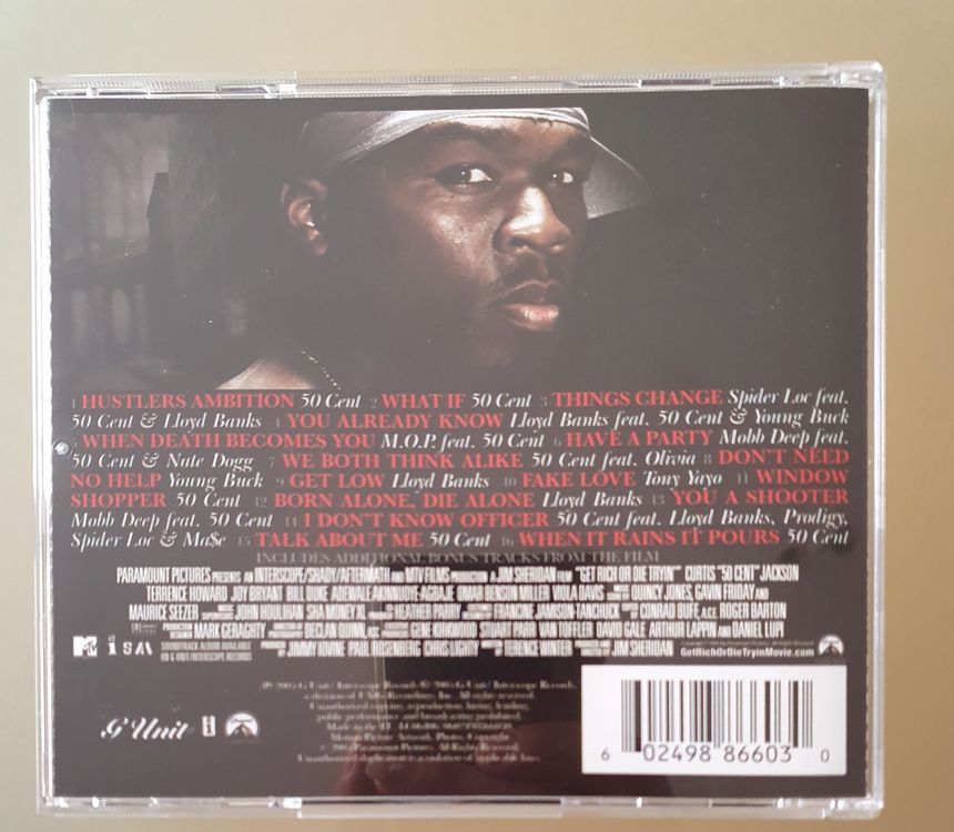 50 CENT - Get Rich Or Die Tryin' Soundtrack - CD - G-Unit | Kaufen auf Ricardo