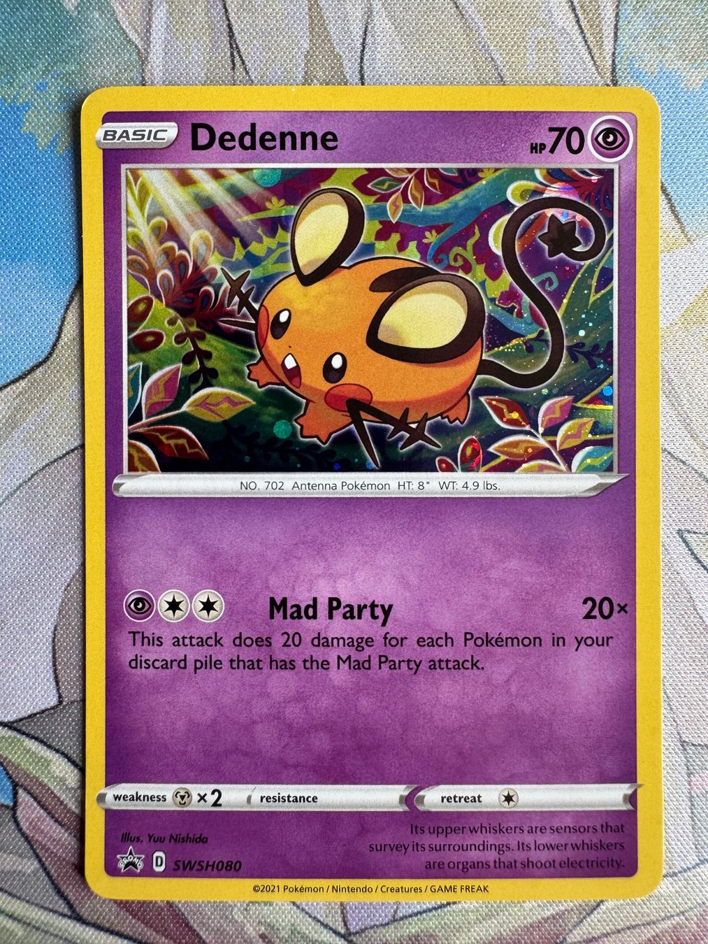 Pokémon TCG – Dedenne (SWSH080) Promo (Neu (gemäss Beschreibung)) in ...