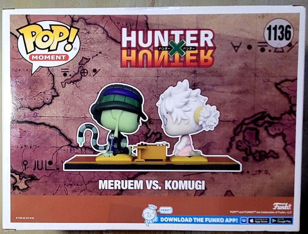 Funko Pop Hunter X Hunter Meruem vs. Komugi (Neu und originalverpackt ...