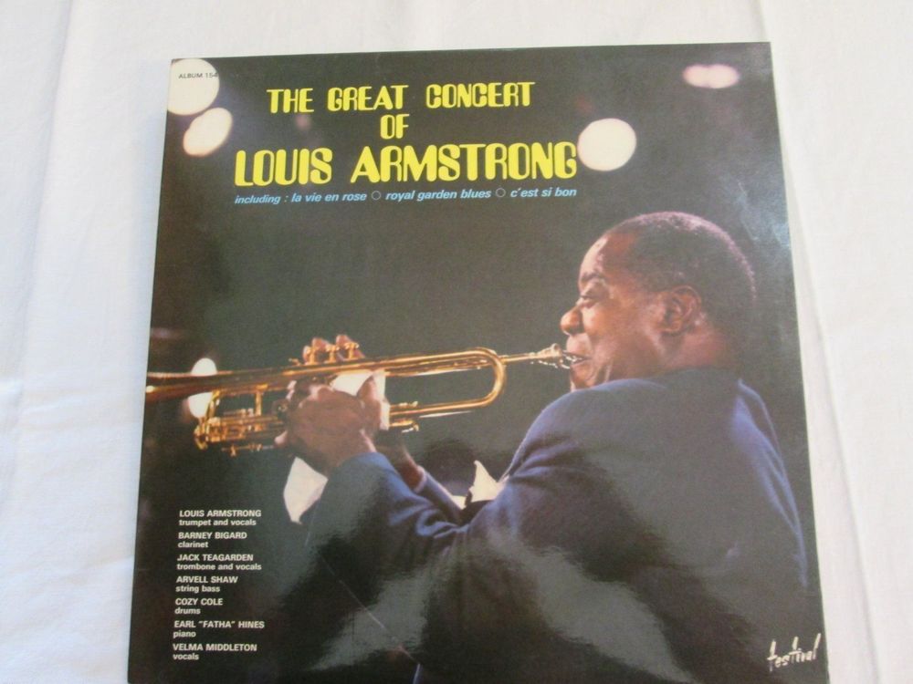Double Vinyle Louis Armstrong - The Great Concert 33 tours (Gebraucht) in la Chaux-de-Fonds für ...