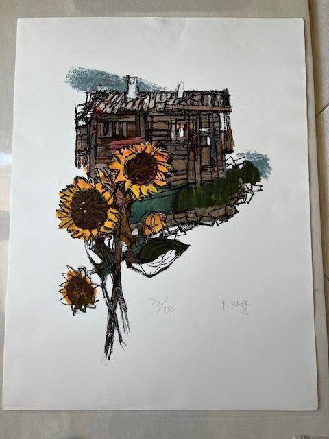 orig. Lithografie v. Rudolf Mirer Titel: Mira (Gebraucht) in Wädenswil für CHF 600 – mit ...