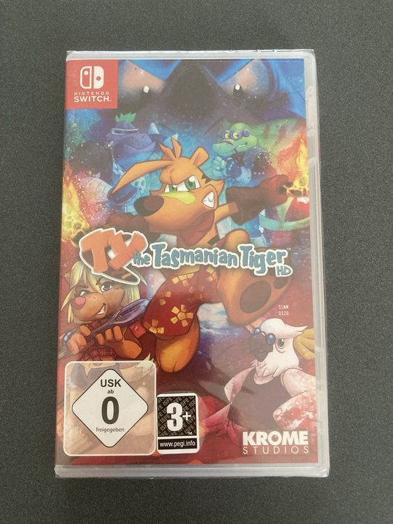 TY Tasmanian Tiger Nintendo Switch Spiel neu (Neu und originalverpackt ...