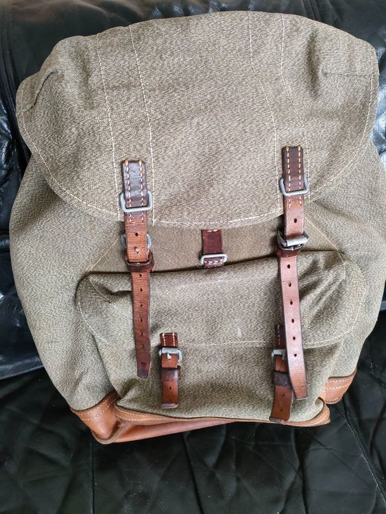Sehr schöner Militär Rucksack, JG.1959 | Kaufen auf Ricardo