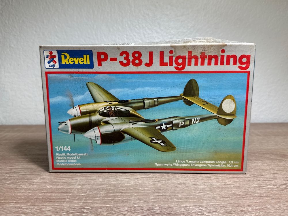 Revell 4149 P-38 J Lightning 1:144 OVP NEU (Neu und originalverpackt ...