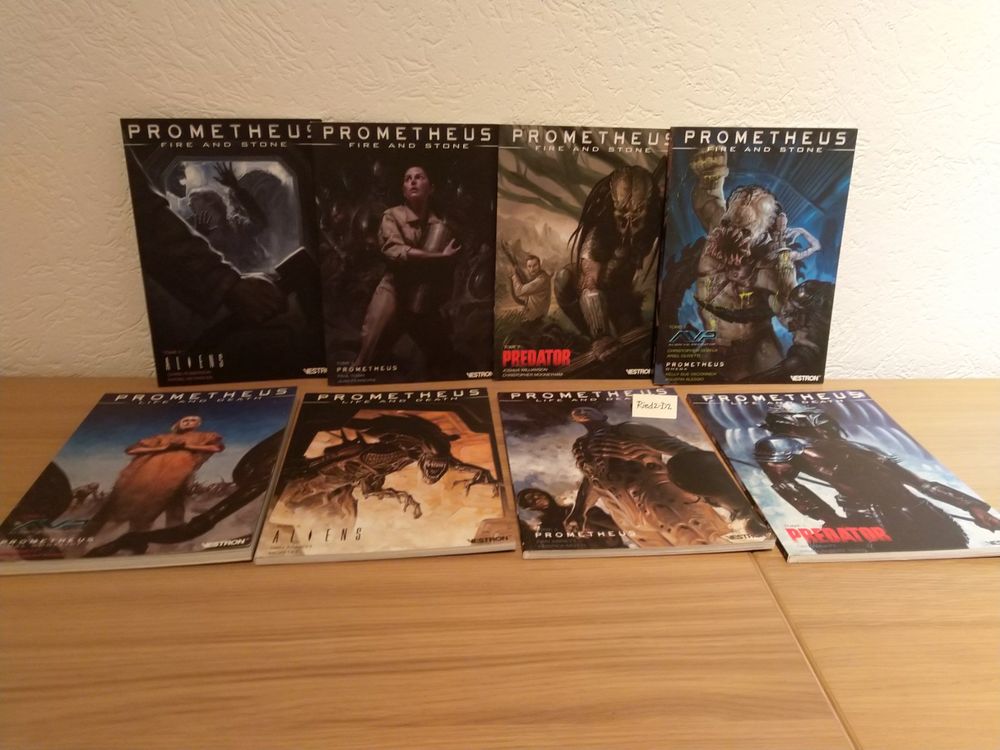 BD Comics Aliens / Predator Prometheus Intégrale 1 à 8 NEUFS | Kaufen ...