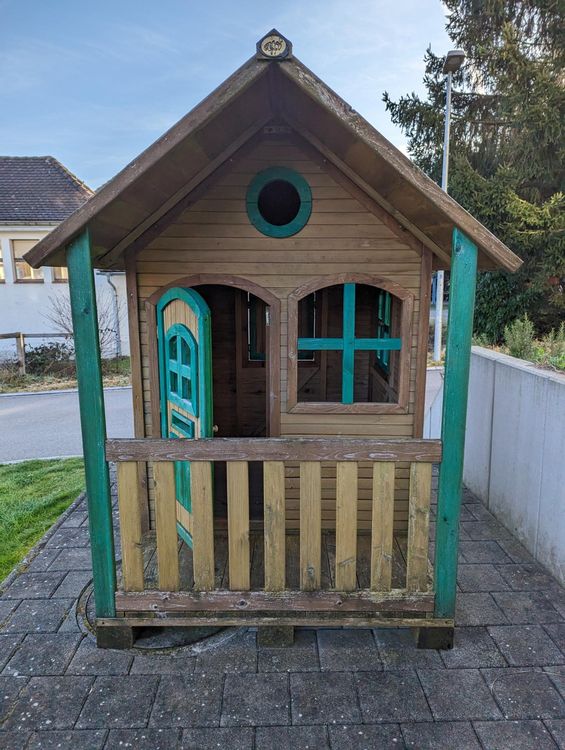 Wunderschone Spielhaus Garten Gebraucht Bild