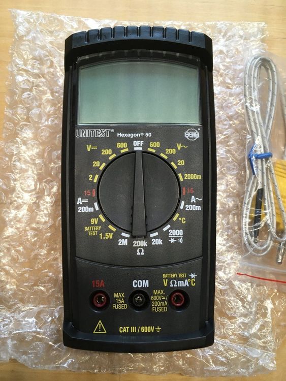 Unitest Digital Multimeter Hexagon 50 | Kaufen auf Ricardo