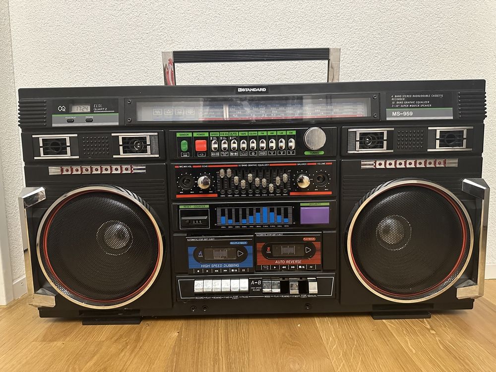 ULTRA RARE Boombox Standard MS-959 (aka Matsuki) | Kaufen auf Ricardo