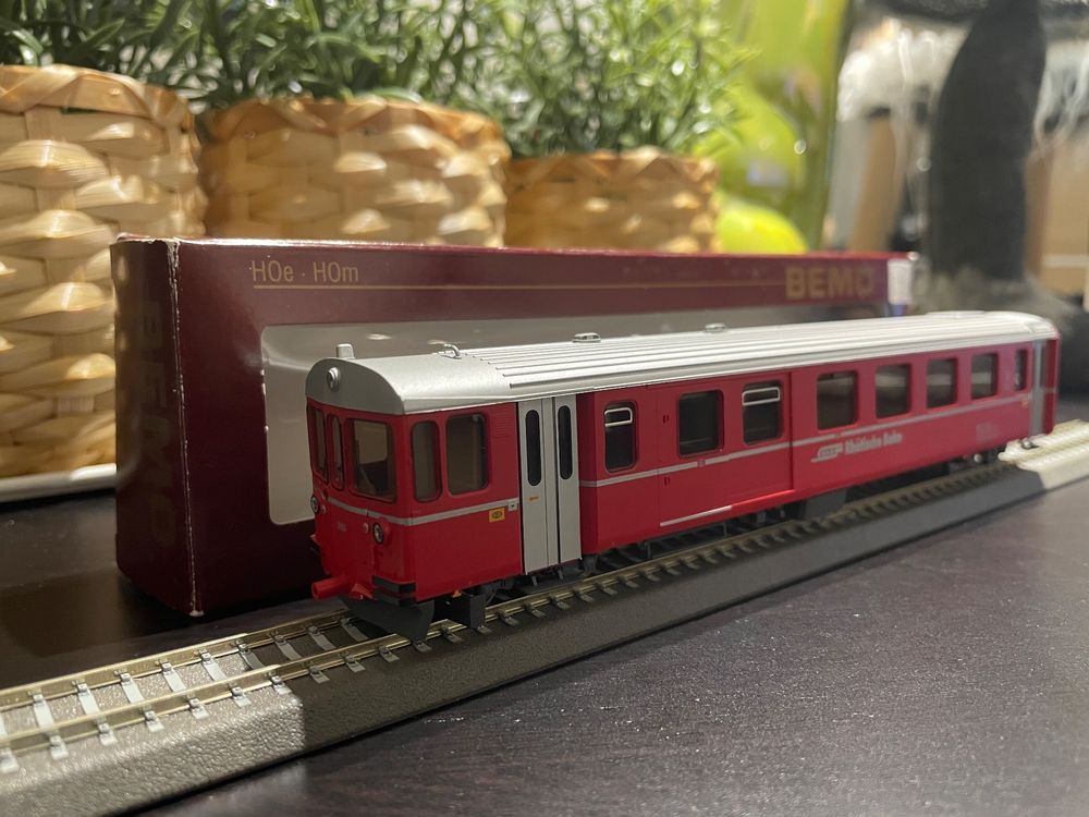 Bemo 3287 133 RhB Steuerwagen h0m analog, OVP | Kaufen auf Ricardo
