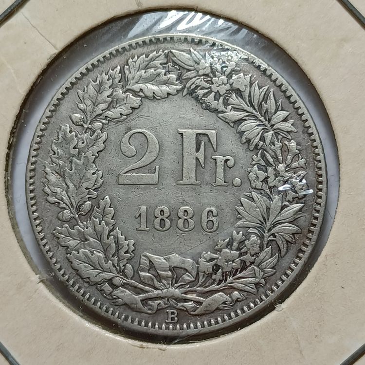 2 Franken 1886 -ss (Gebraucht) in Pfäffikon ZH für CHF 20 – mit Lieferung auf Ricardo kaufen